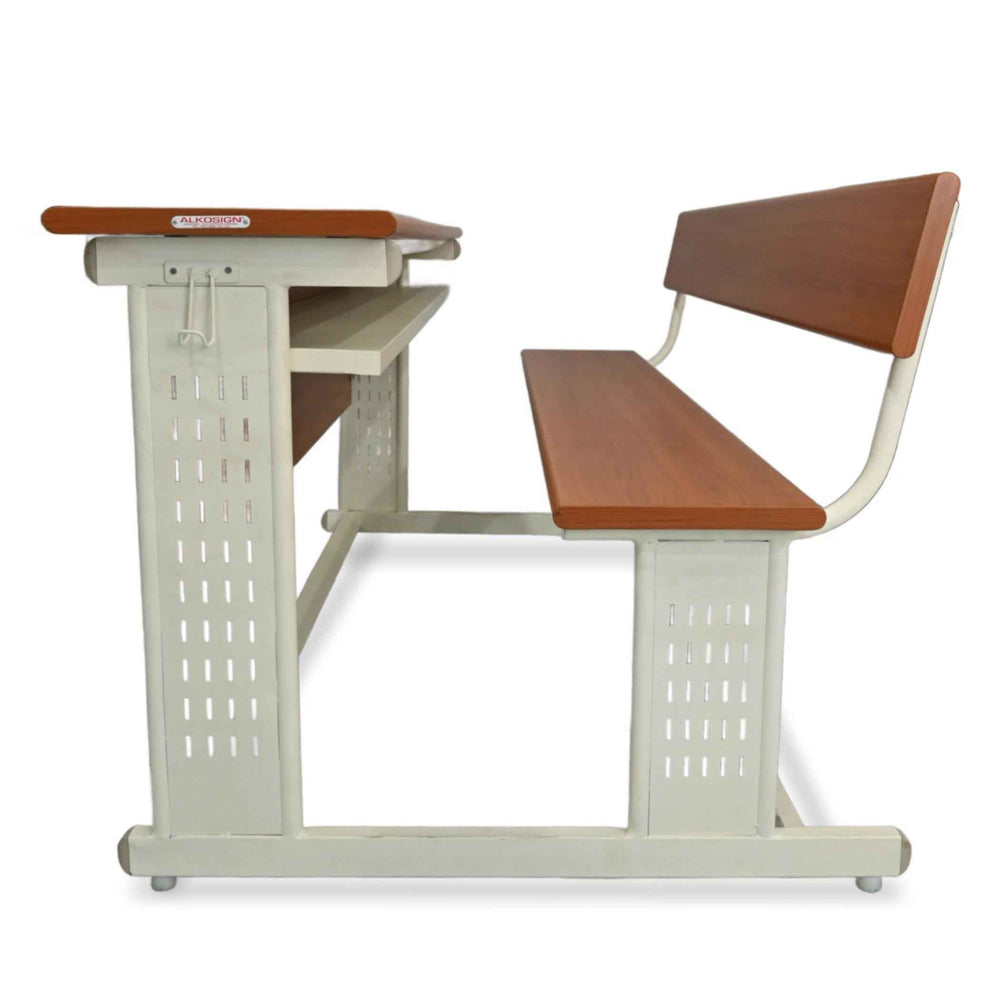 Alkosign 3-seater Student Bench: Durable Classroom Seating