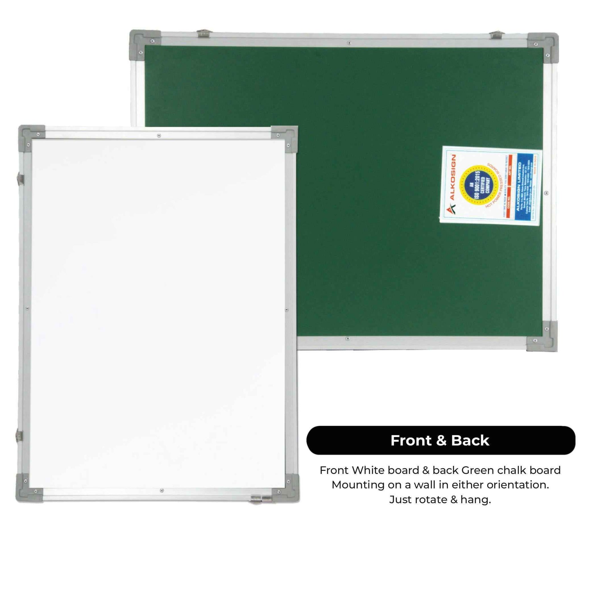 Crystal Series Double-sided Writing Board: Versatile & Durable