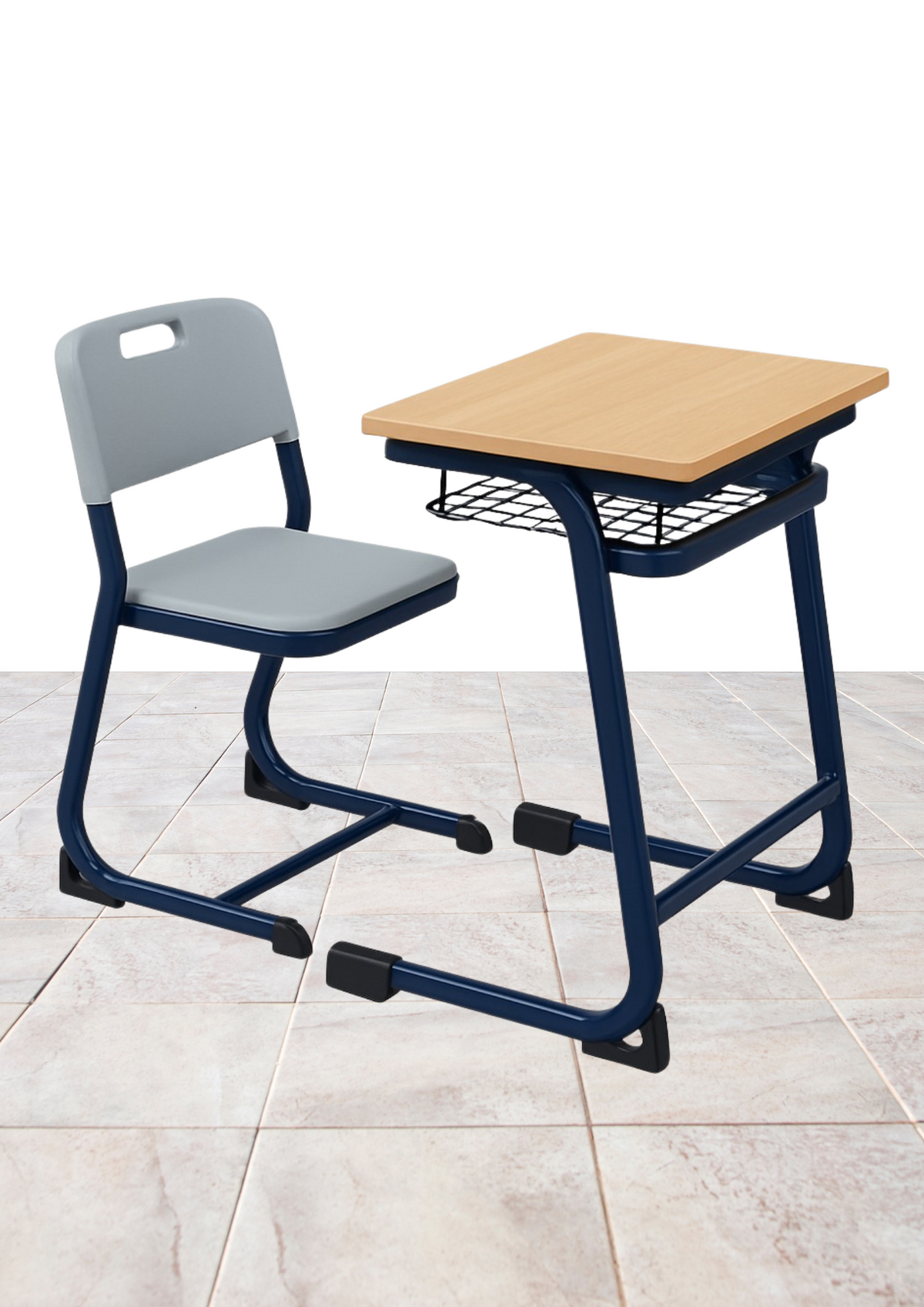 Single Seater School & College Benches Manufacturer: Durable Student ...